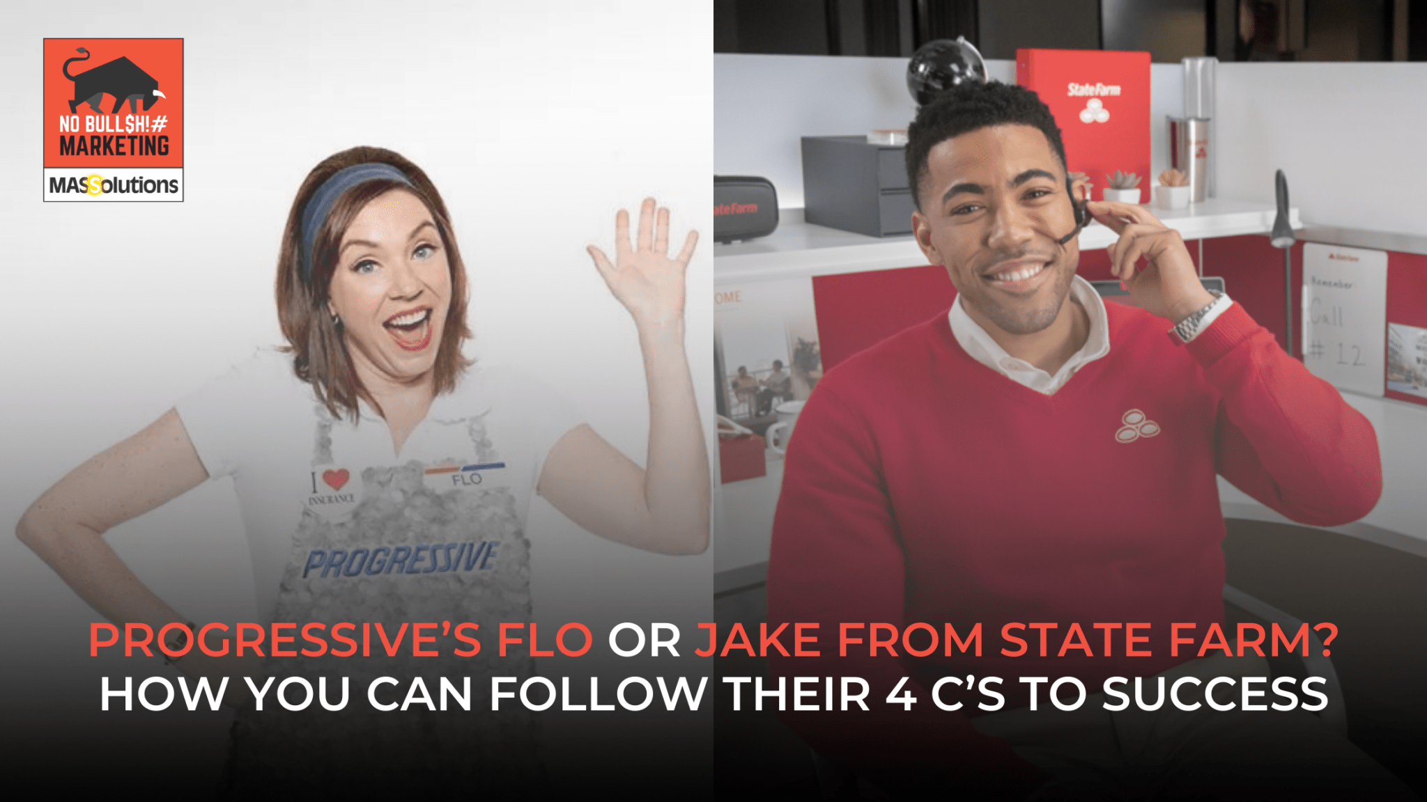 Progressive s Flo Or Jake From State Farm How You Can Follow Their 4 C 